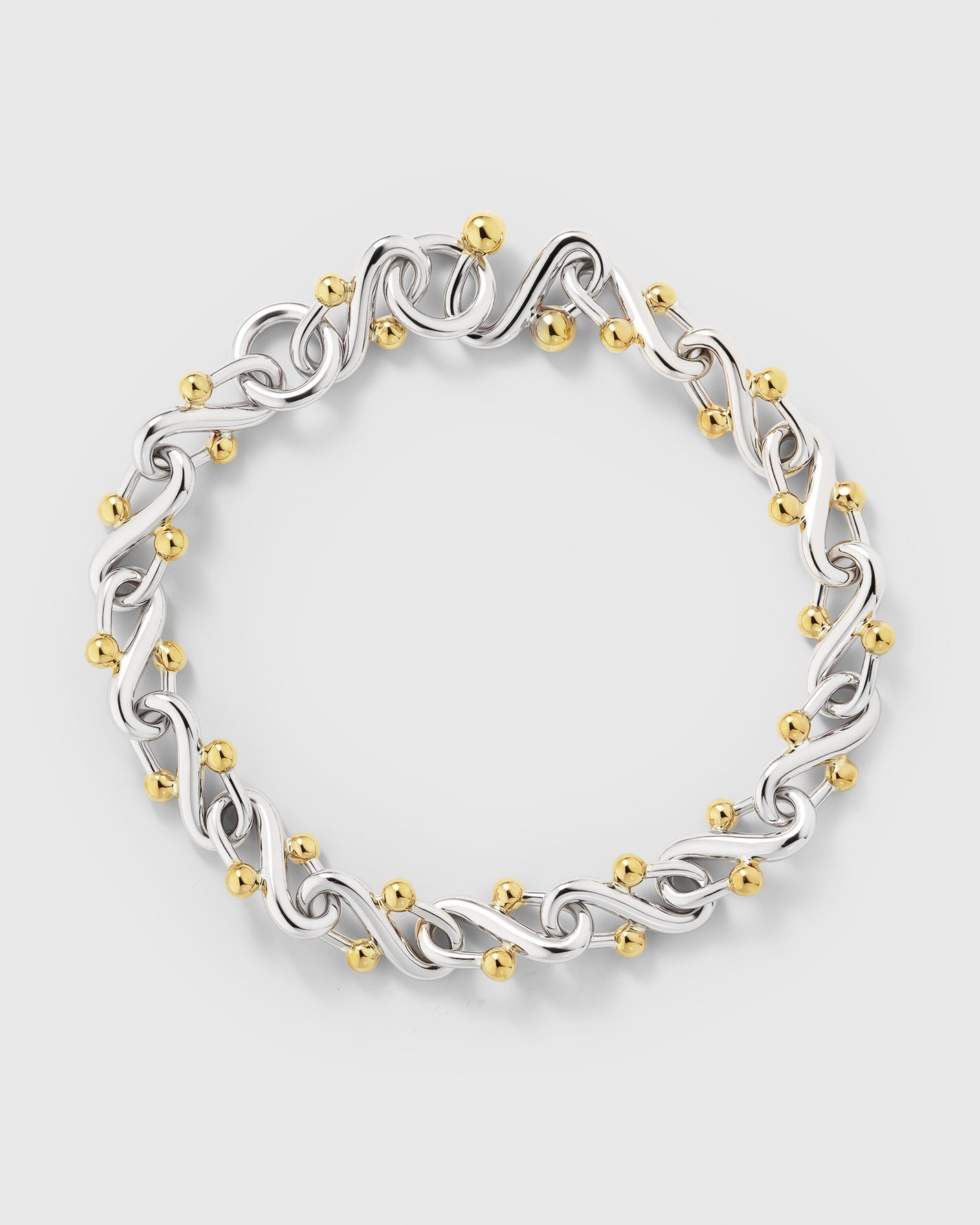 FALCAT BRACELET - RHODIUM & VERMEIL – ENNUI Atelier